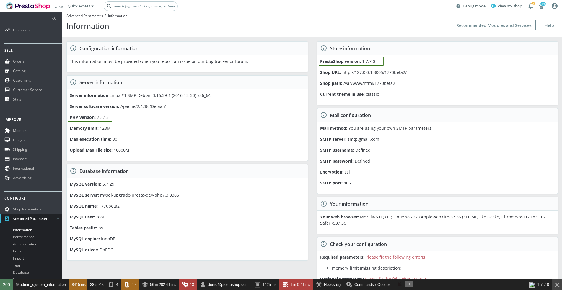 Prestashop installation error at 67% · Issue #21192 · PrestaShop/PrestaShop · GitHub