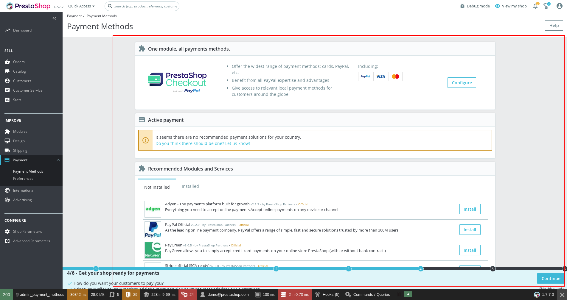BO - Welcome module - Th pop up onboarding is not displayed in the step4/6 "step2" - mbo ...
