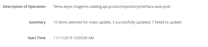 Bulk Action - Finished with Failure · Issue #25526 · magento/magento2 · GitHub