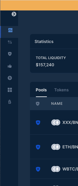 Improvement design of navigation · Issue #780 · bancorprotocol/webapp · GitHub