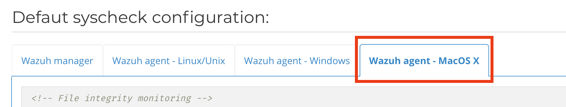 Change name of macOS in syscheck/FIM default configuration · Issue #3008 · wazuh/wazuh ...
