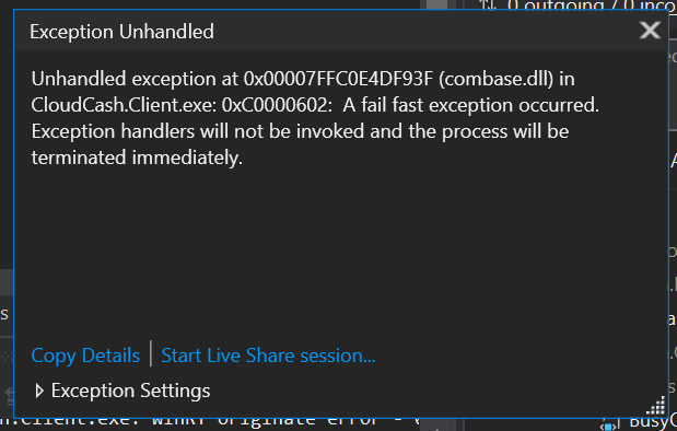 Unhandled exception after upgrade from reunion 0.8 preview to 0.8 · Issue #5295 · microsoft ...