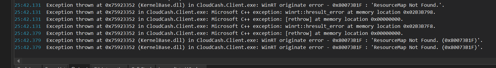 WinUI 3 1.0 Preview 3 is crashing with ResourceMap Not Found. (0x80073B1F) · Issue #6204 ...