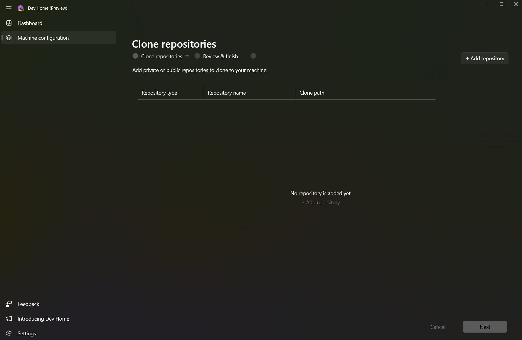 How to import existing repos · Issue #703 · microsoft/devhome · GitHub