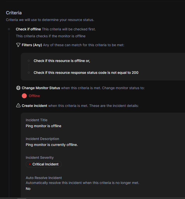 Offline criteria did not create incident when web is unavailable · Issue #703 · OneUptime ...