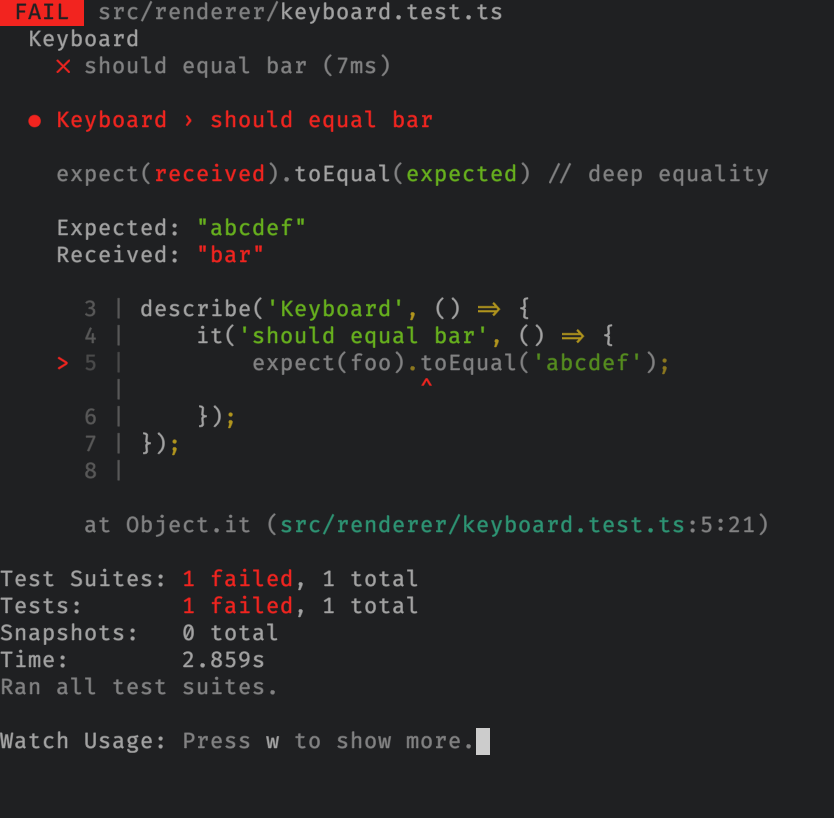 Tests Fail To Run In Watch Mode · Issue 8534 · Jestjsjest · Github