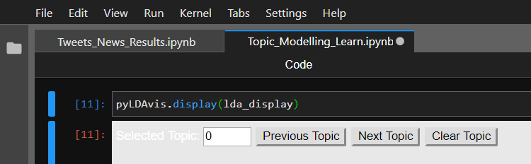 pyLDAvis causing Button Icons to disappear in Jupyter Lab · Issue #162 ...