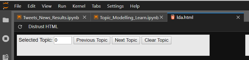 pyLDAvis causing Button Icons to disappear in Jupyter Lab · Issue #162 ...