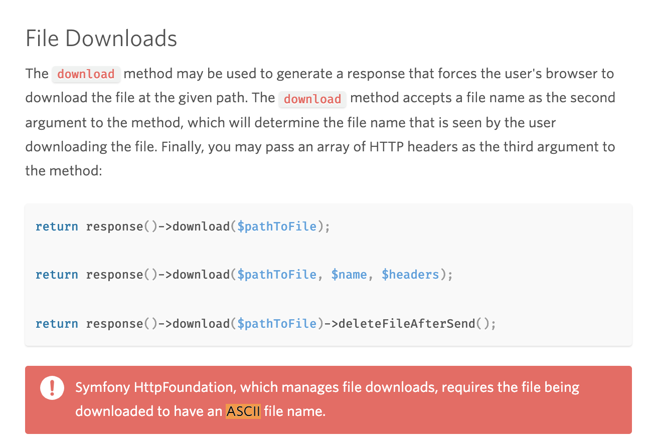 Can't download files containing non-ascii characters · Issue #22 · laravel-enso/files · GitHub