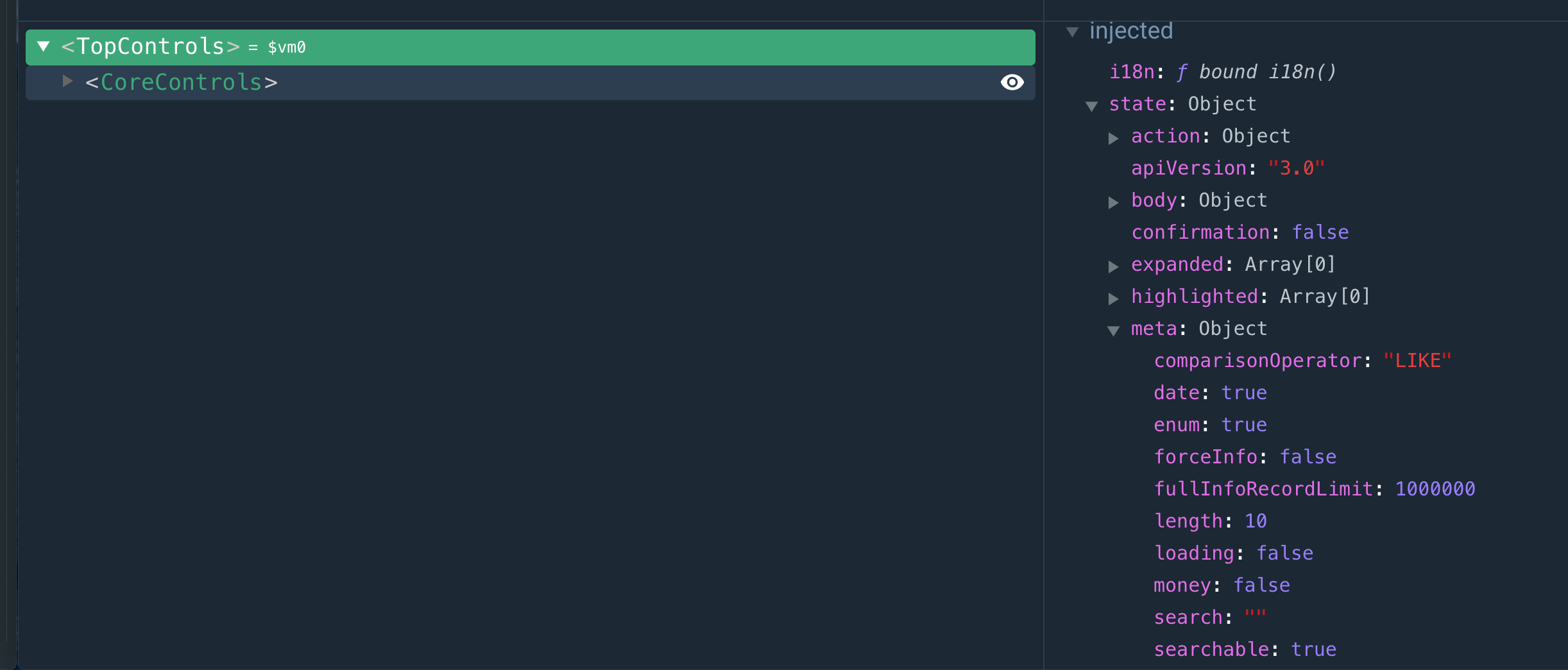 Search Bar is missing in Vue Data Table · Issue #144 · laravel-enso ...