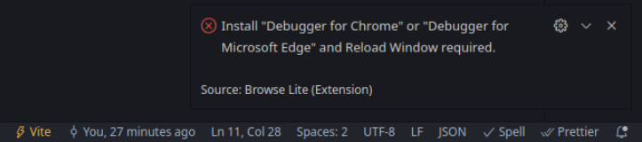 extension now suggests debugger for chrome/edge 🤔 · Issue #16 · antfu/vscode-browse-lite · GitHub