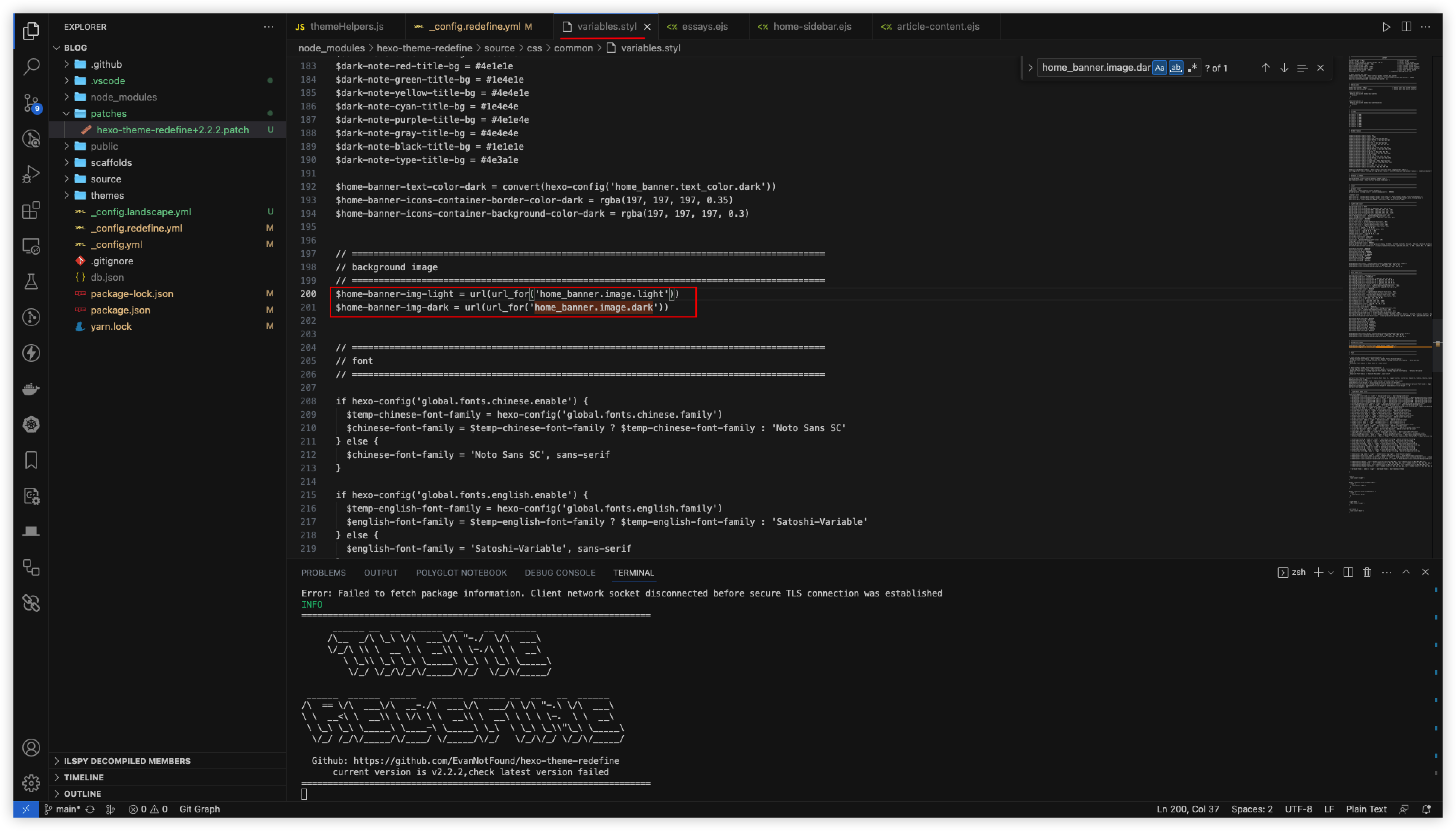 [BUG] 博客位于二级目录无法使用本地图片问题 · Issue #185 · EvanNotFound/hexo-theme-redefine · GitHub