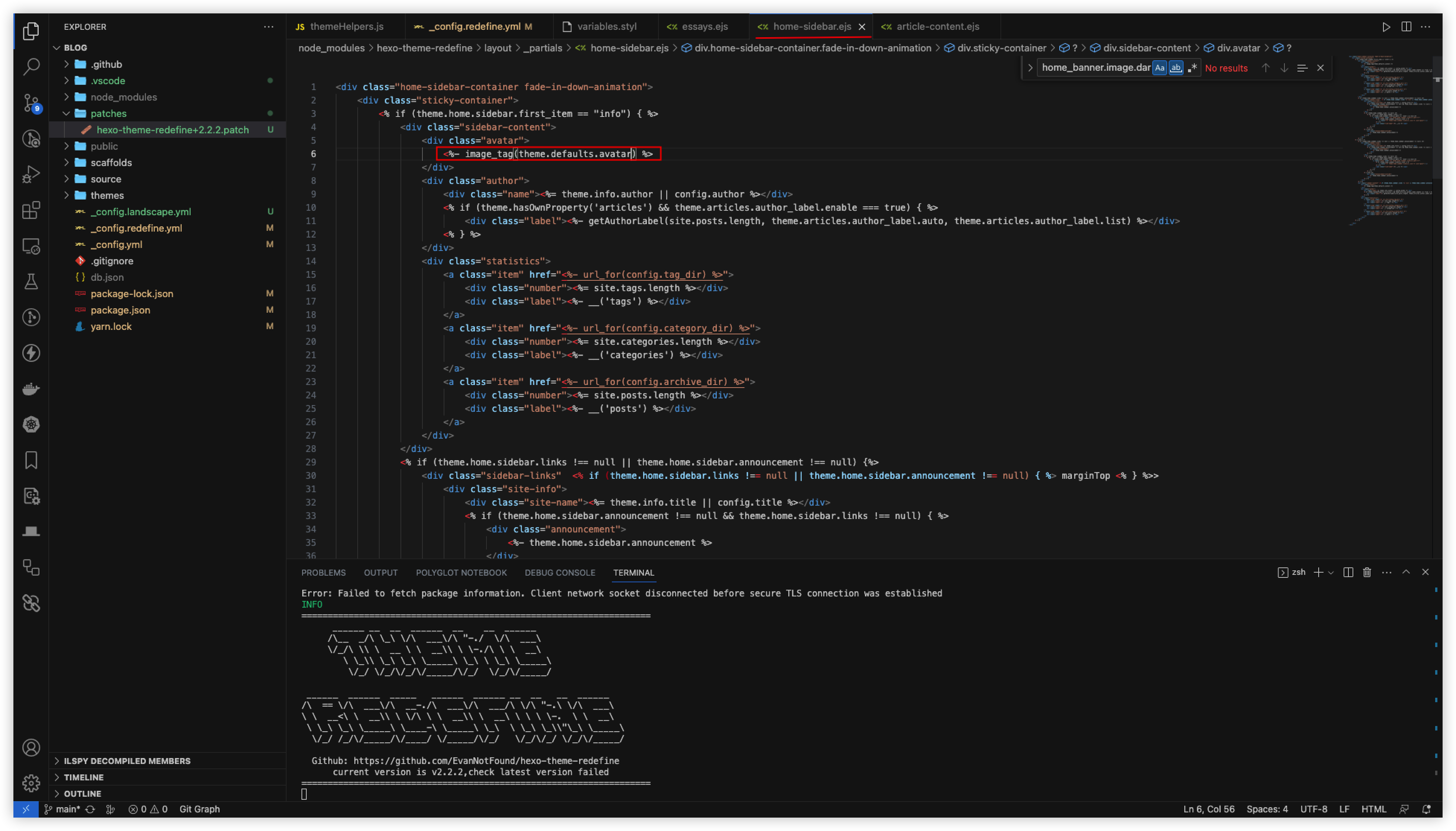 [BUG] 博客位于二级目录无法使用本地图片问题 · Issue #185 · EvanNotFound/hexo-theme-redefine · GitHub