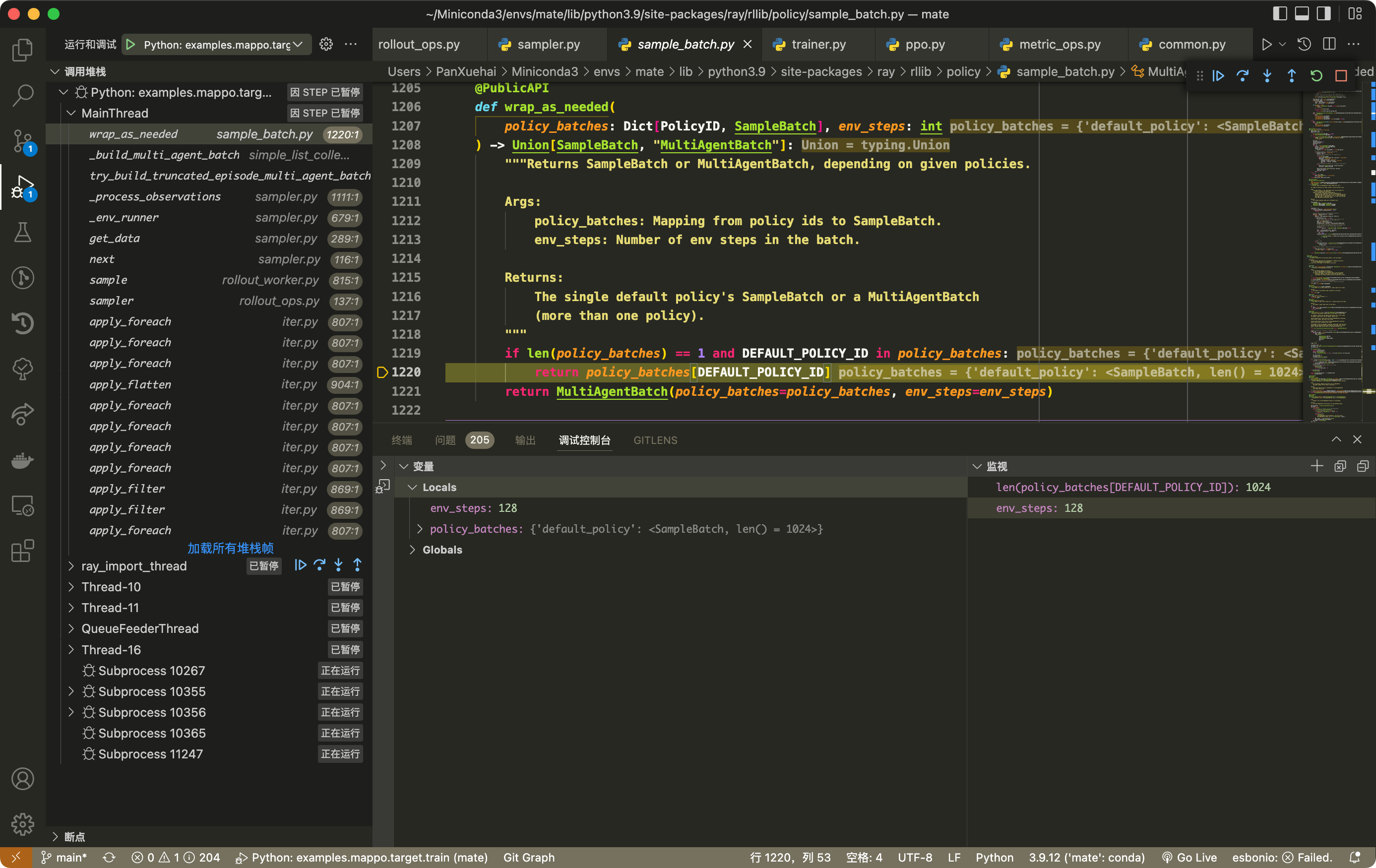 [RLlib] wrong env step counting when train multi-agent with shared default policy · Issue #24340 ...