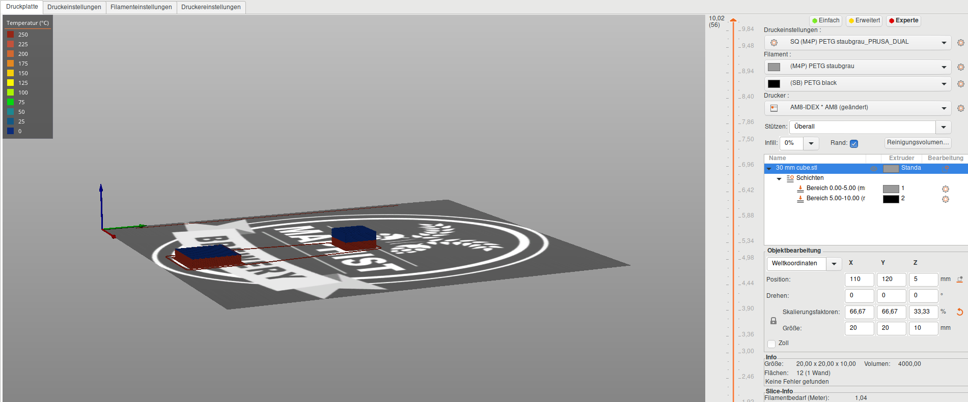 IDEX temperature problem second extruder doesn't head up · Issue #7458 · prusa3d/PrusaSlicer ...