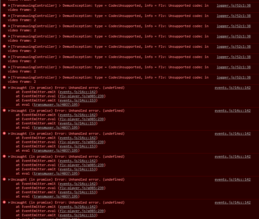 部分flv视频播放失败 · Issue #629 · bilibili/flv.js · GitHub