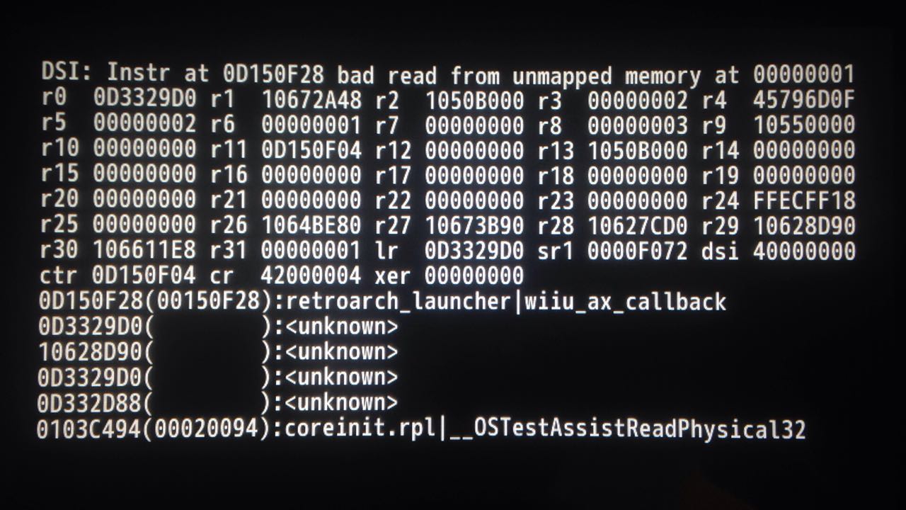 [Wii U] DSI error when keyboard input is detected · Issue #6322 ...