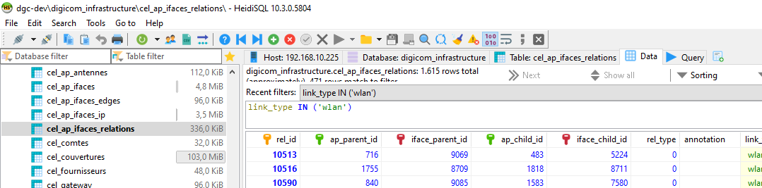 Number of result rows doesn't show well on short width monitor · Issue ...