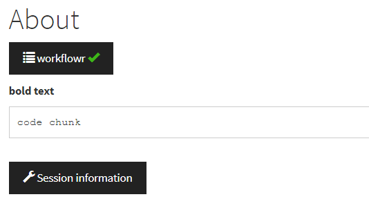 Is there a possibility to have the contrib and about files in the final report and in github as ...