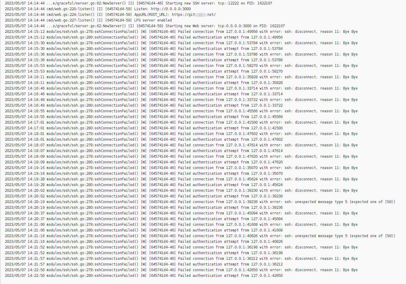 SSH Authentication Failure Logs Display 127.0.0.1 Due to FRP Proxy · Issue #24571 · go-gitea ...