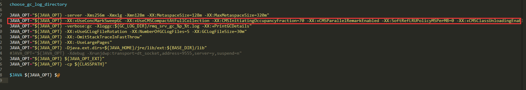 Java Hotspottm 64 Bit Server Vm Warning Using The Defnew Young Collector With The Cms 2189