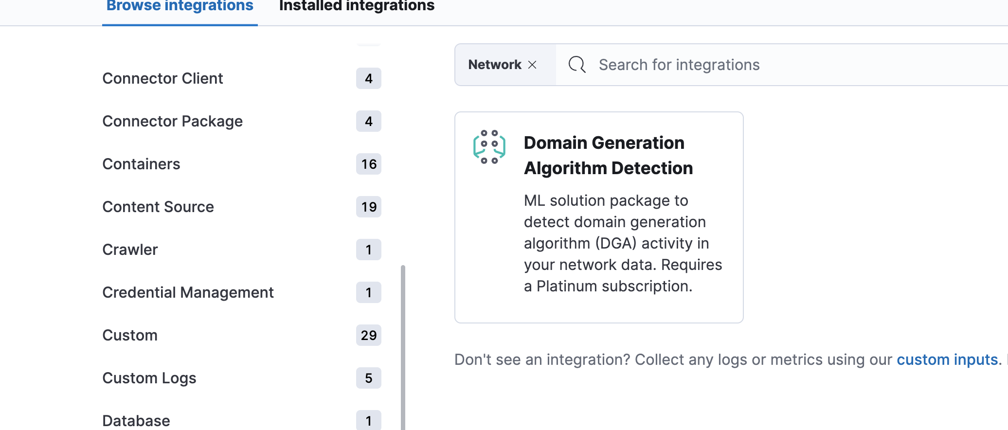 [Fleet]: Duplicate categories in LHS list under Integrations tab. · Issue #154028 · elastic ...