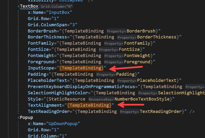 Edit A Numberbox Template Has 2 Invalid Elements That Crashes The App · Issue 8470 · Microsoft