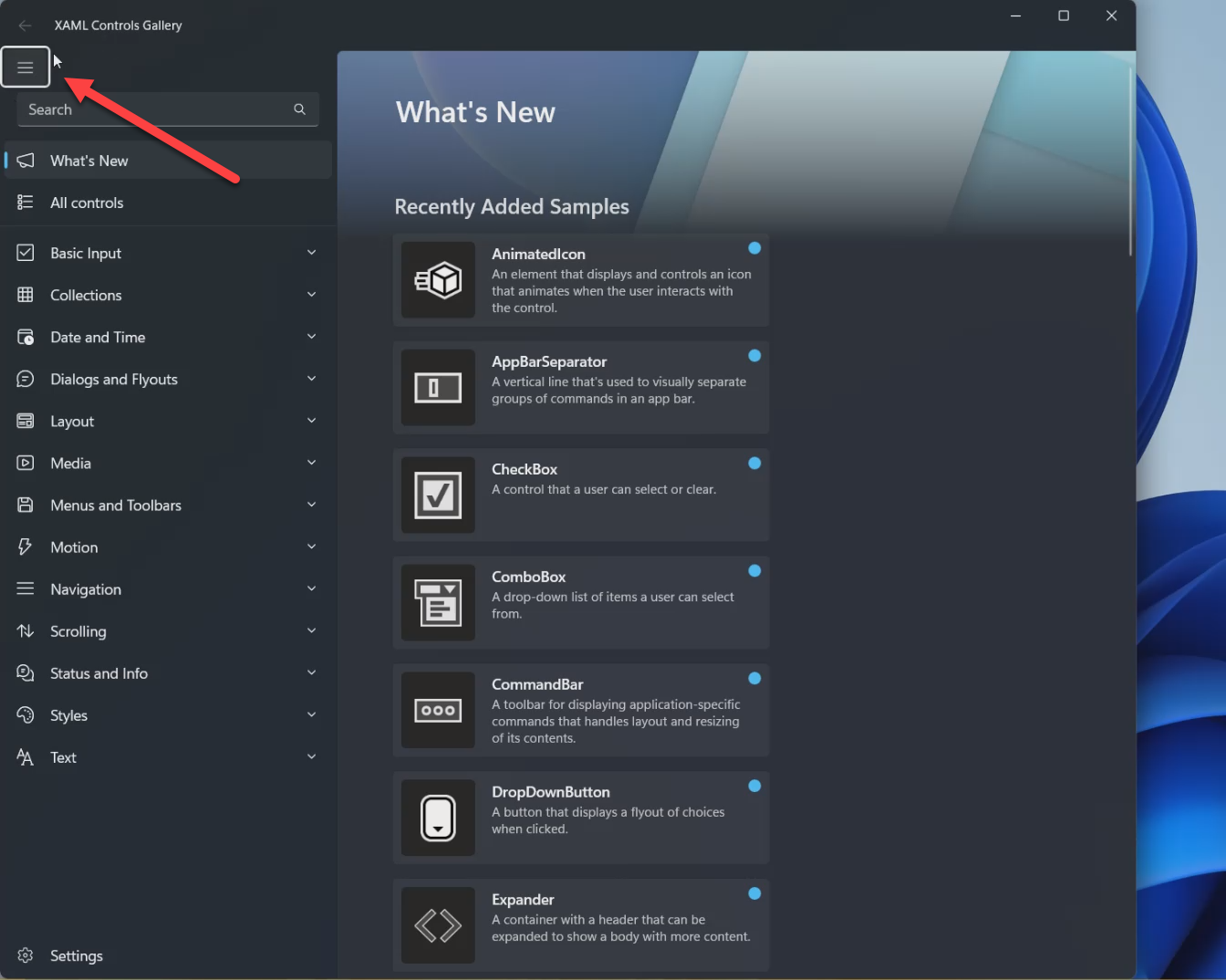 Navigationview Hamburger Button Shows The Focus Rectangle When Using The Mouse When Resizing