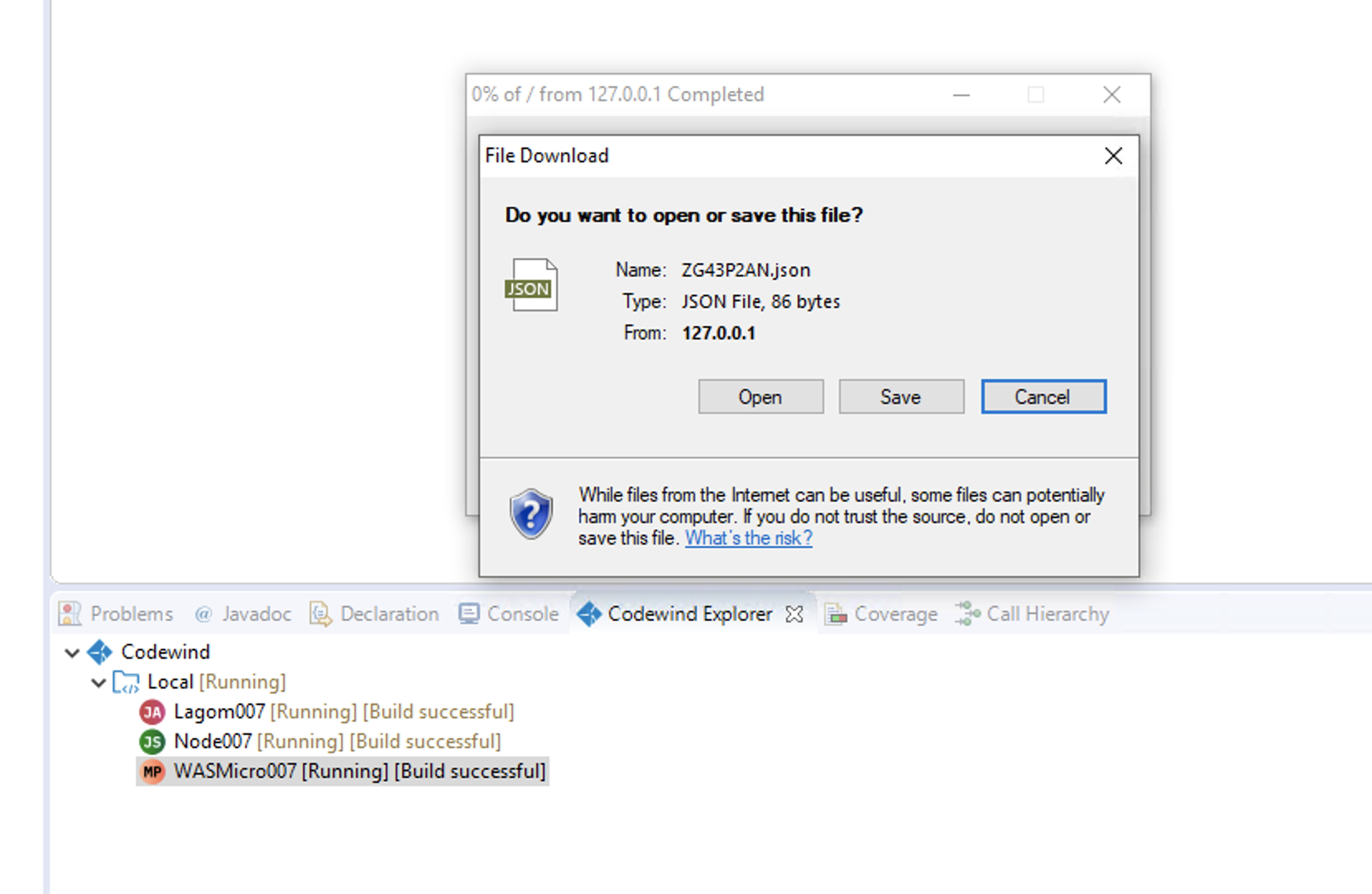 Svt Eclipse Windows Problem Opening Microprofile App View · Issue 1552 · Eclipse Archived 