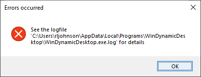 WDD v4.7.0 crashed when downloading 'Tree' theme after first-time install · Issue #354 ...