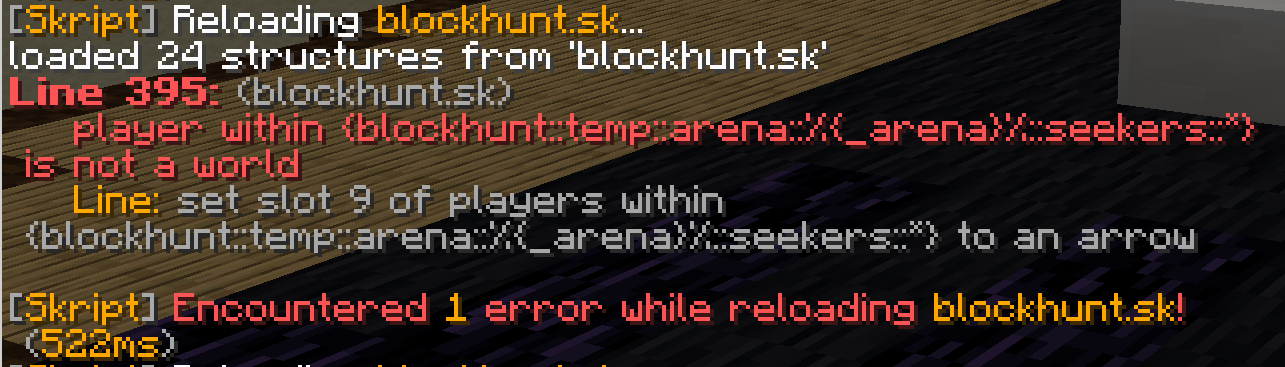 Cannot set the slots of players within a variable list · Issue #5865 · SkriptLang/Skript · GitHub