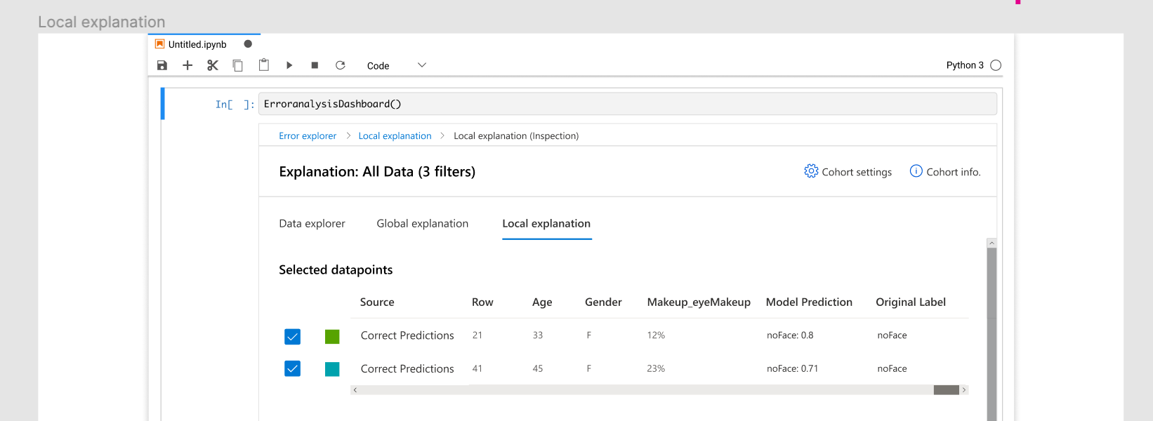 [Error Analysis]Local explanation > adding colored rects before a row · Issue #252 · microsoft ...