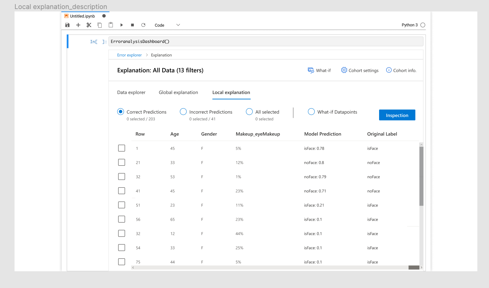 [Error Analysis] Empty msg for the inspect view in the local ex · Issue #253 · microsoft ...