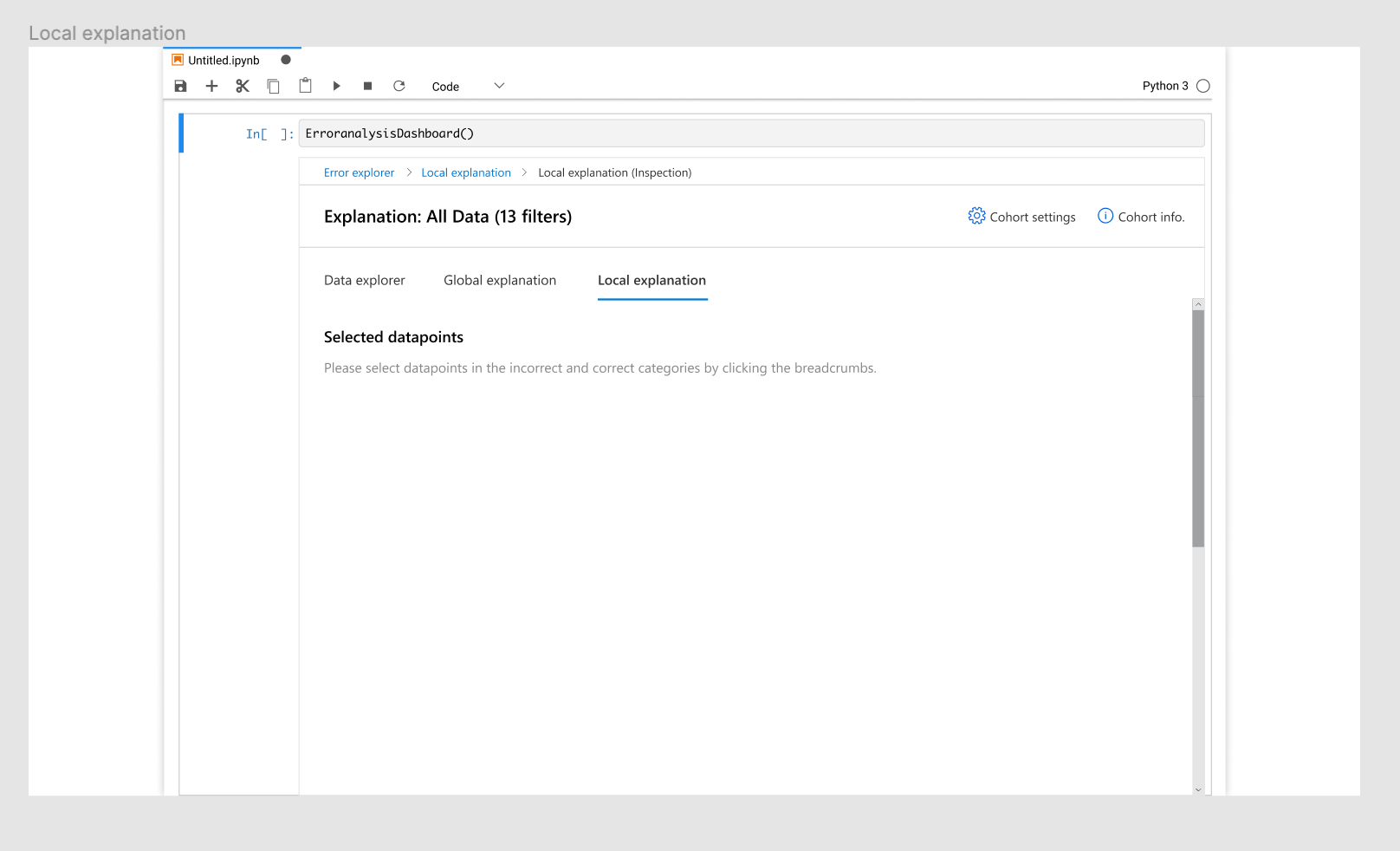  Error Analysis Empty Msg For The Inspect View In The Local Ex Issue 