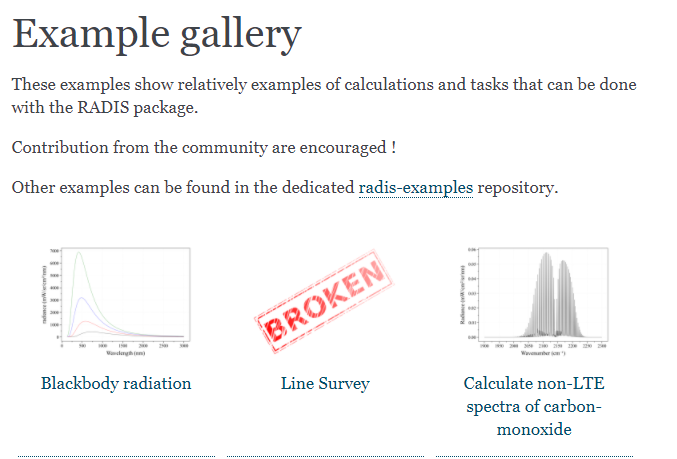 Add (more) mini galleries of examples in Documentation · Issue #136 ...