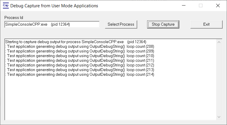 GitHub - anthonykempka/DebugCapture: Example of how to capture Windows debug output generated by ...