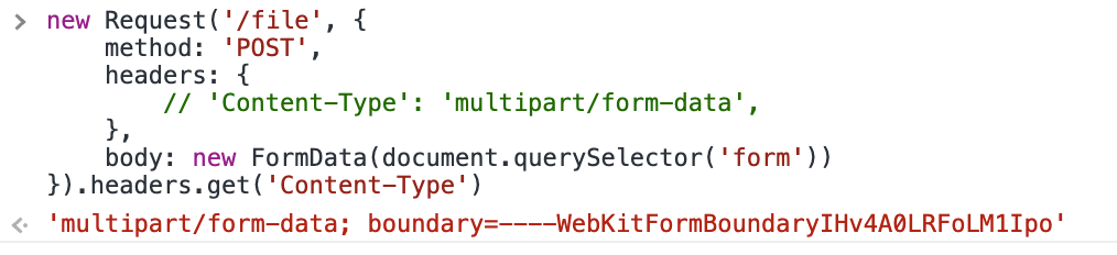 [Bug]: `TypeError: Invalid MIME type` is thrown when `await request.formData()` in action ...