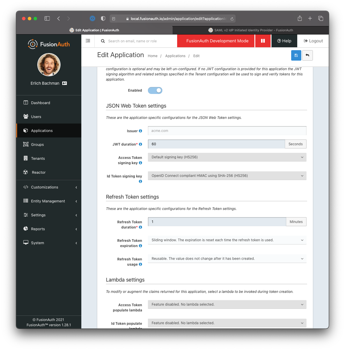 SSO session lifetime is not affected by configuration · Issue #1262 · FusionAuth/fusionauth ...