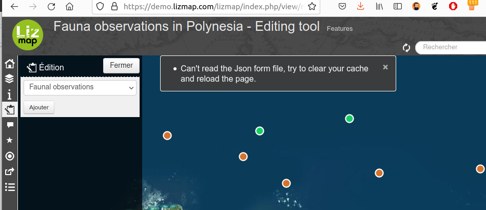 [Bug]: Can't open the edition due to JSON cache error on demo.lizmap.com · Issue #2428 · 3liz ...
