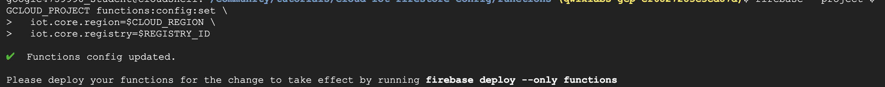 HANDS-ON LAB : Using Firestore with Cloud IoT Core for Device Configuration · Issue #1 ...