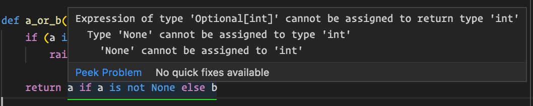 Feature: either-or type narrowing. · Issue #527 · microsoft/pyright ...