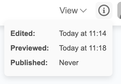Page info: empty date should say "never" · Issue #293 · adobe/helix ...