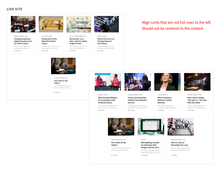 Cards and Buttons: Design touchup · Issue #334 · adobe/theblog · GitHub