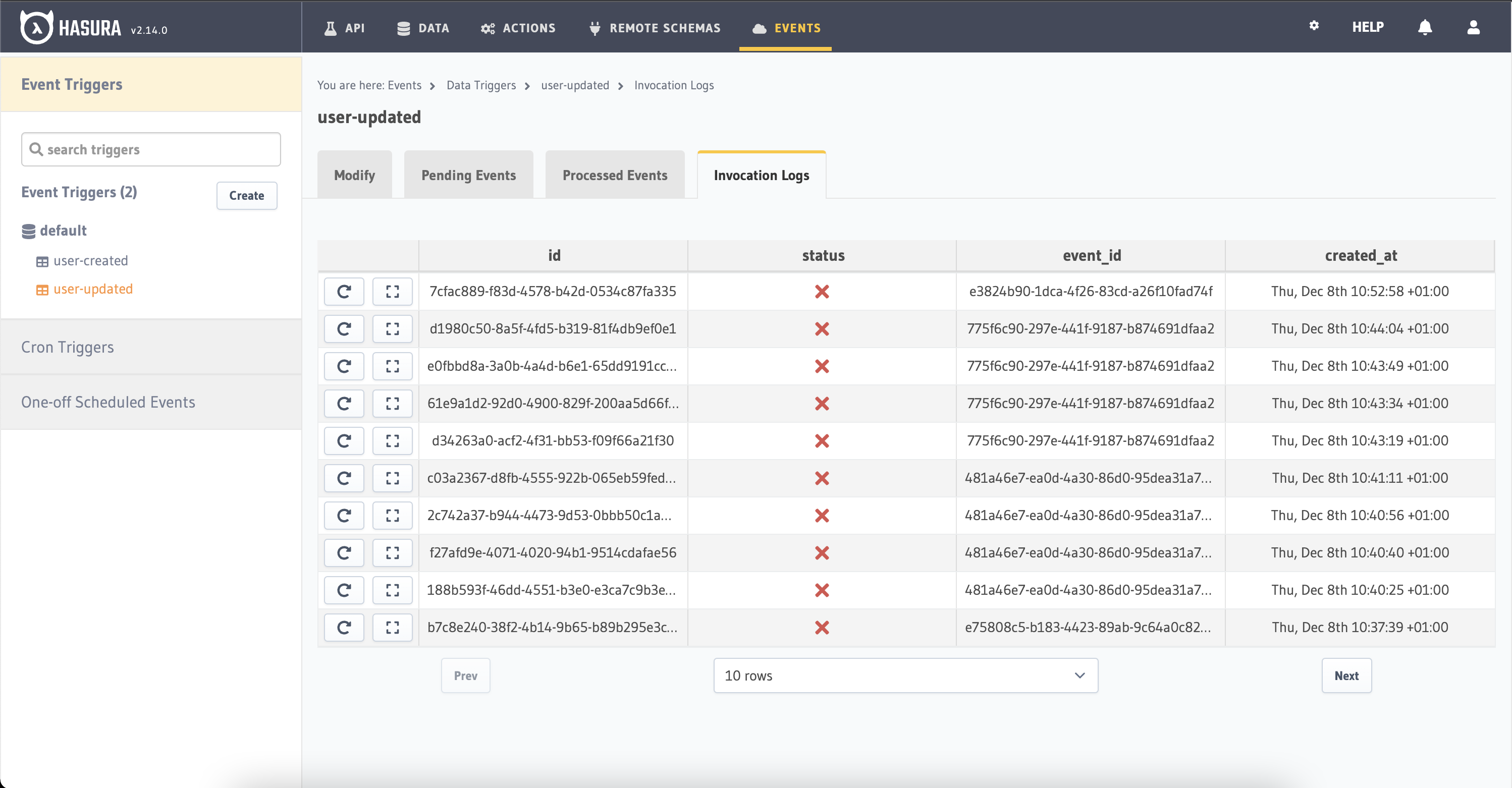 Hasura - `Connection failure` for events · Issue #538 · golevelup/nestjs · GitHub