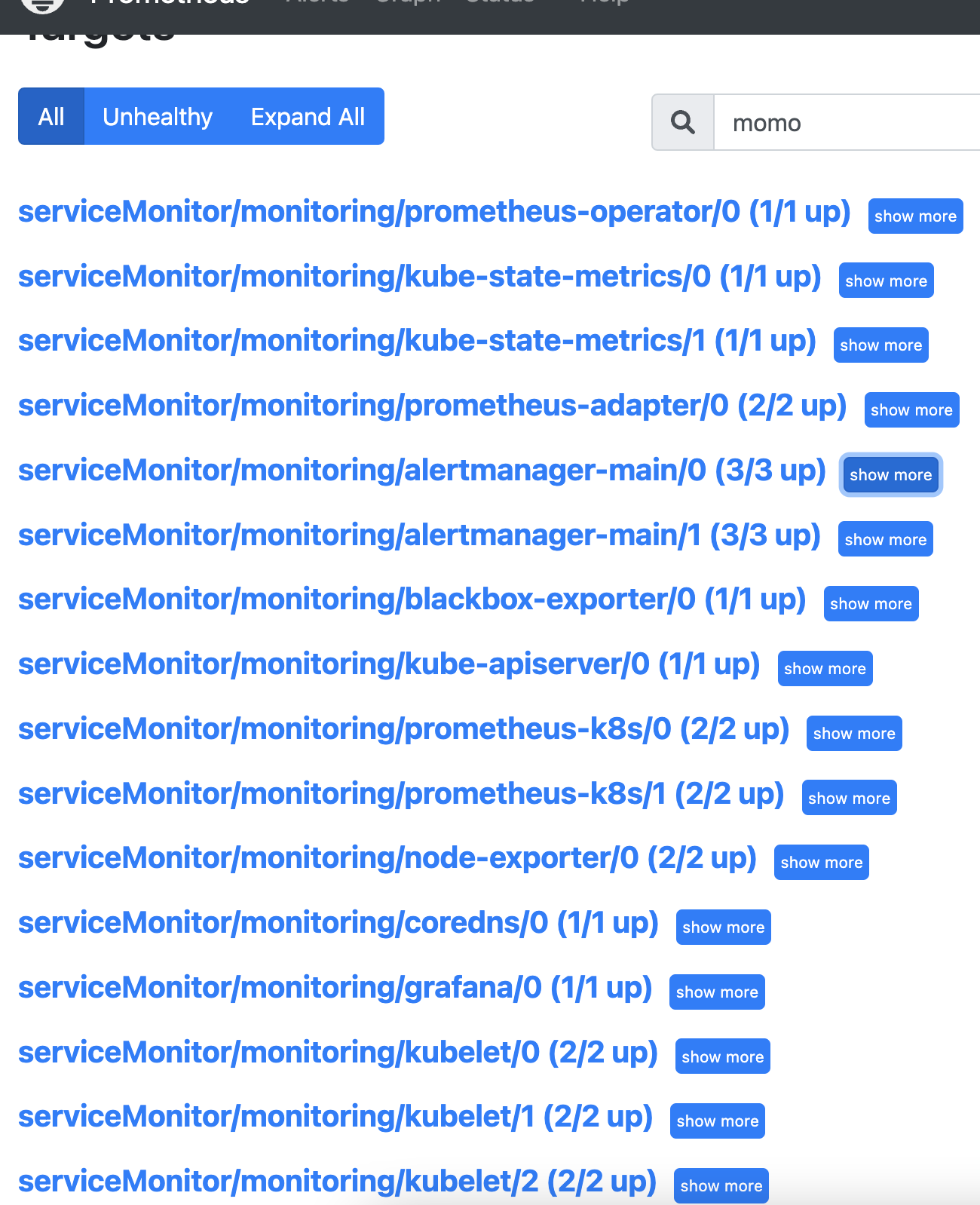 Auto Discovery Not Working · Issue #1954 · prometheus-operator/kube-prometheus · GitHub