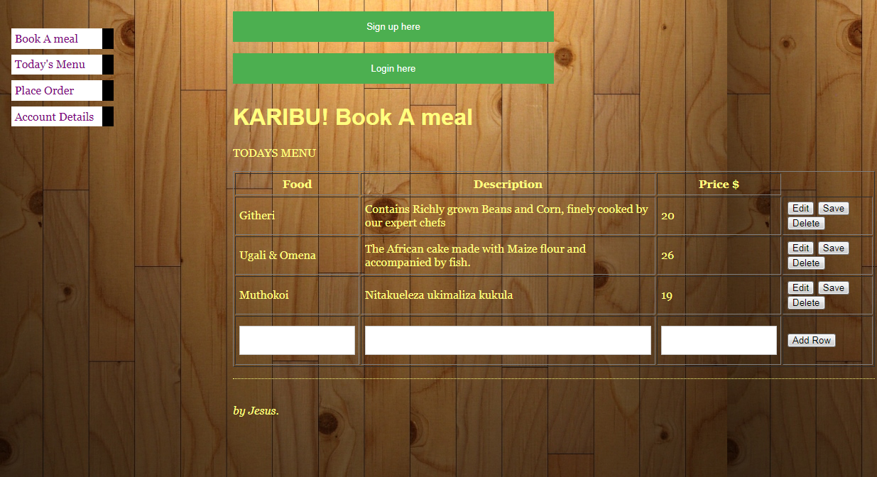 GitHub - Davincier/Book-A-Meal: Cohort 27 - Andela