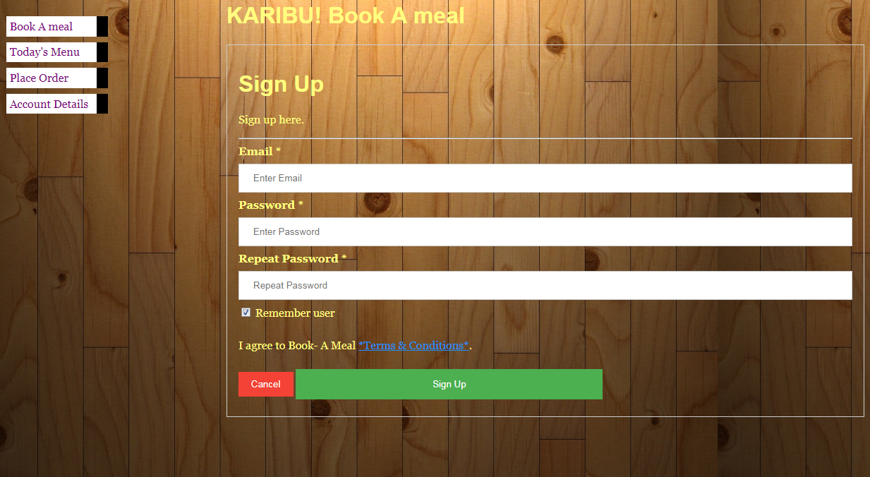 GitHub - Davincier/Book-A-Meal: Cohort 27 - Andela