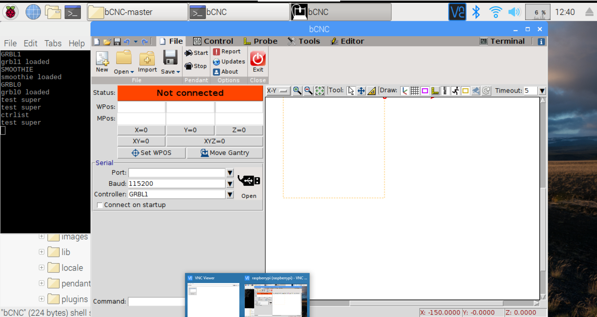 Raspberry bCNC hangs · Issue #1048 · vlachoudis/bCNC · GitHub