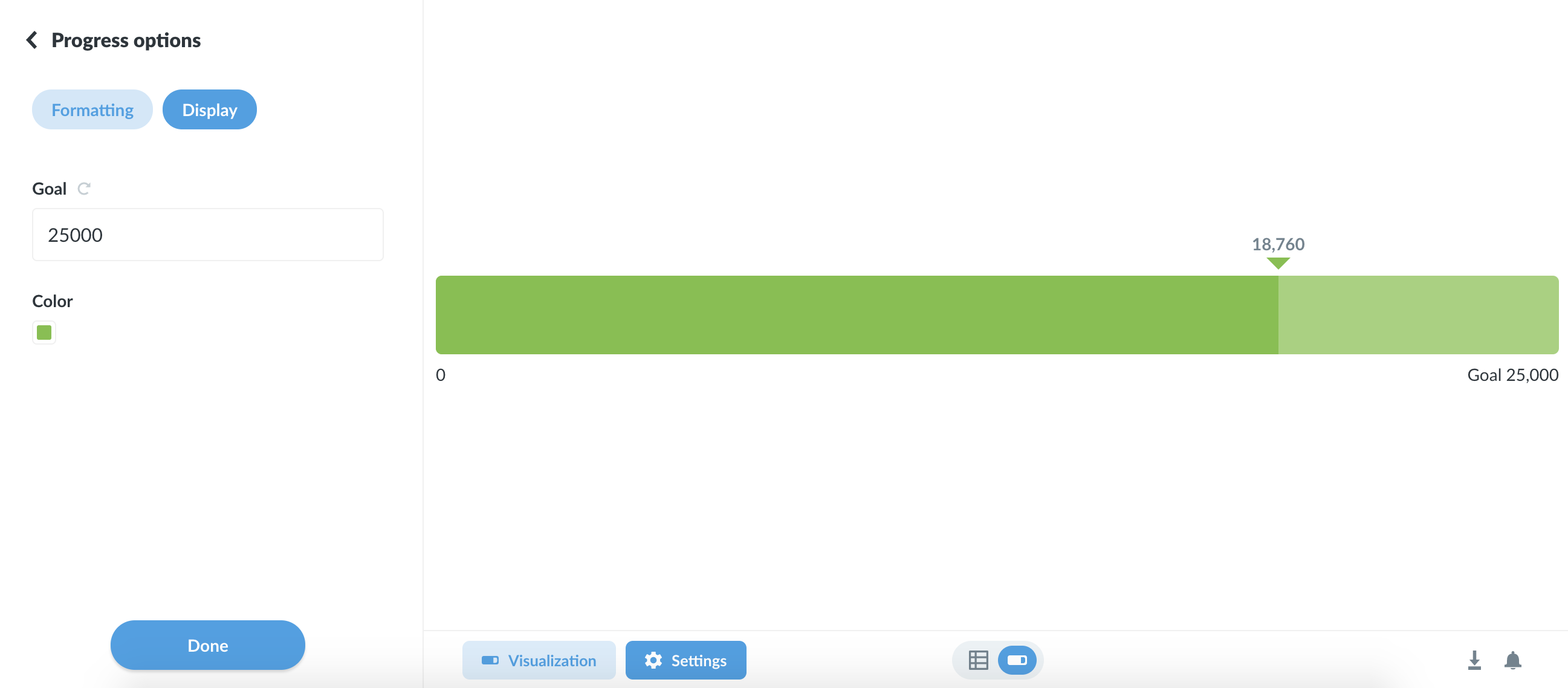 Progress bar chart · apache superset · Discussion #22725 · GitHub