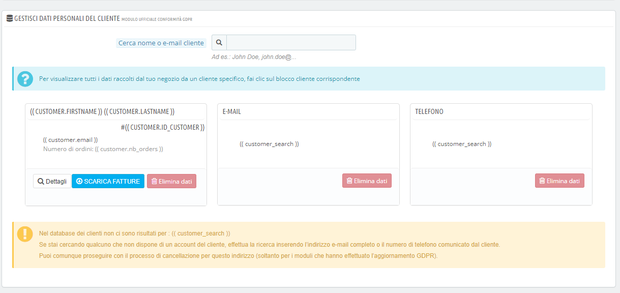 module psgdpr v1.4.3 crash with lot of customers ( like 78980 records) · Issue #30963 ...